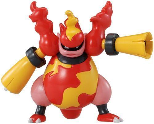 Pokemon Monster Collection Magmortar 2" Figure Toy M-142 MC Moncolle ...