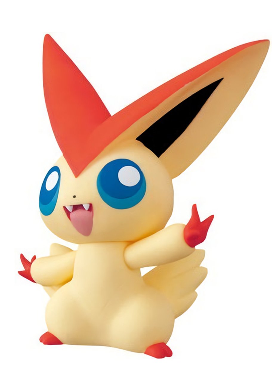 Pokemon Victini 10" Sofubi Soft Vinyl Toy – anikidesu